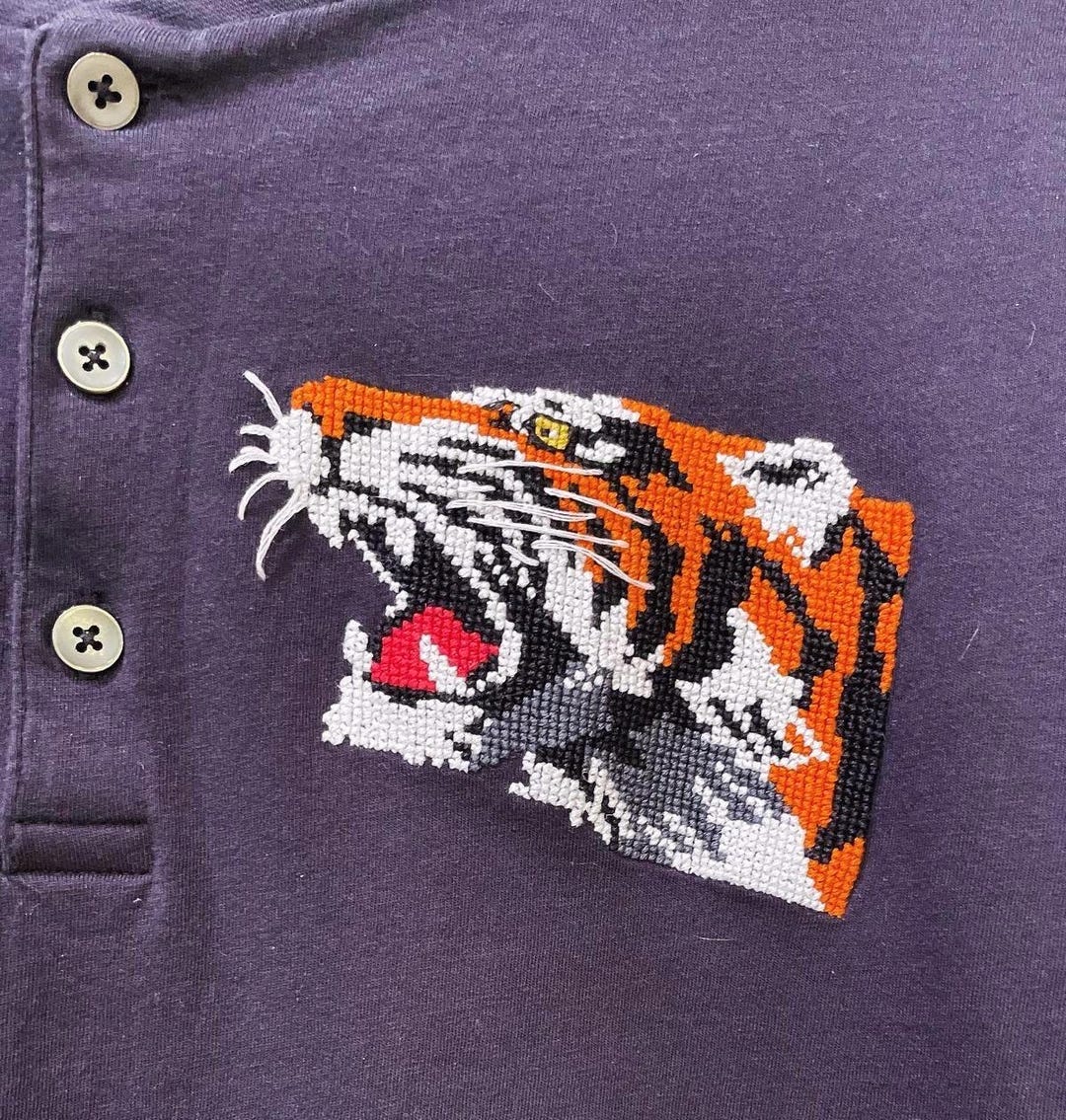 Tiger (RAWR) PDF Cross Stitch Pattern - Etsy