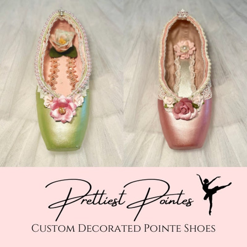 Pointe Shoe Art - Etsy