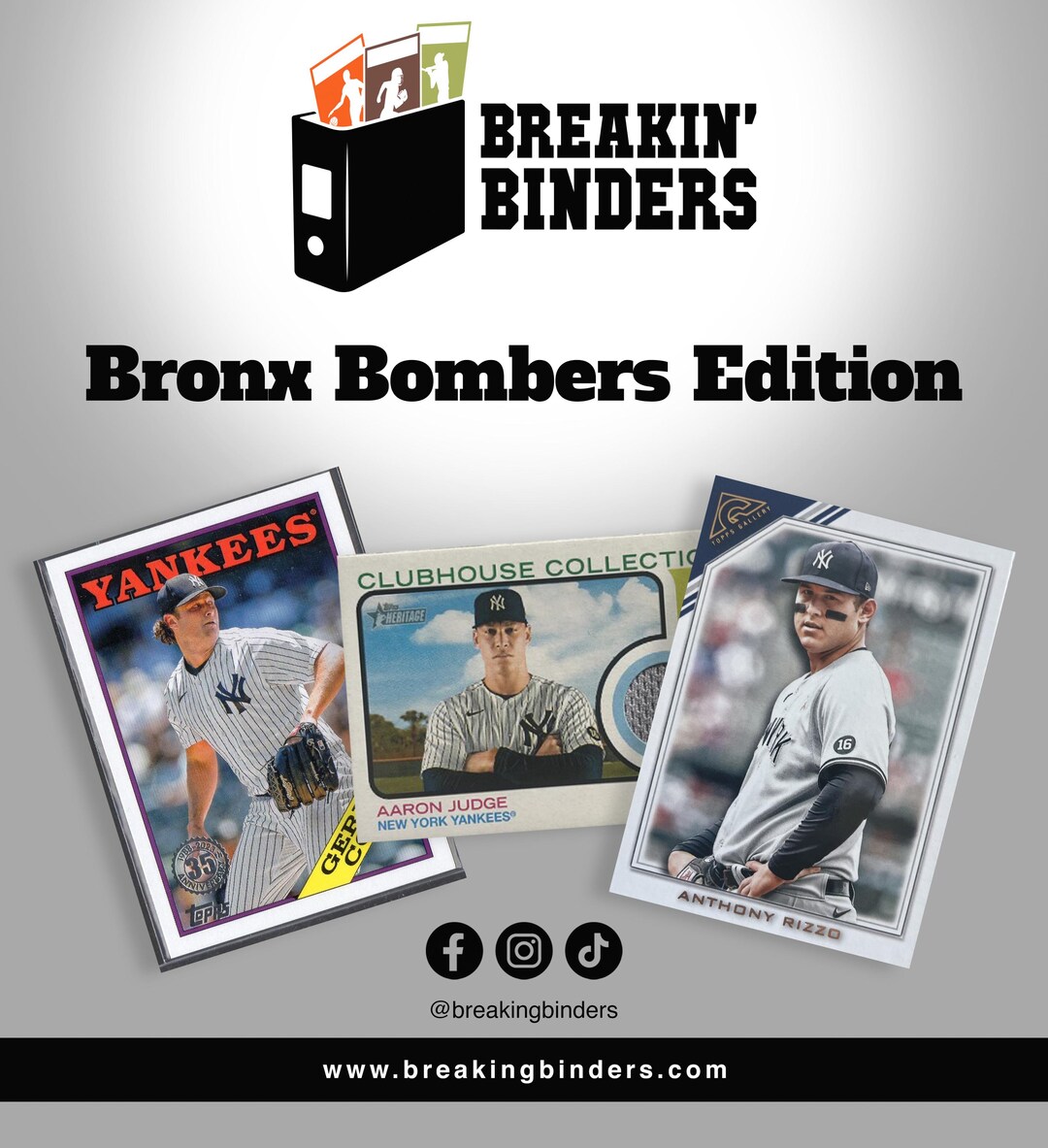 Breakin' Binders Sealed Binder: Bronx Bombers Edition - Etsy