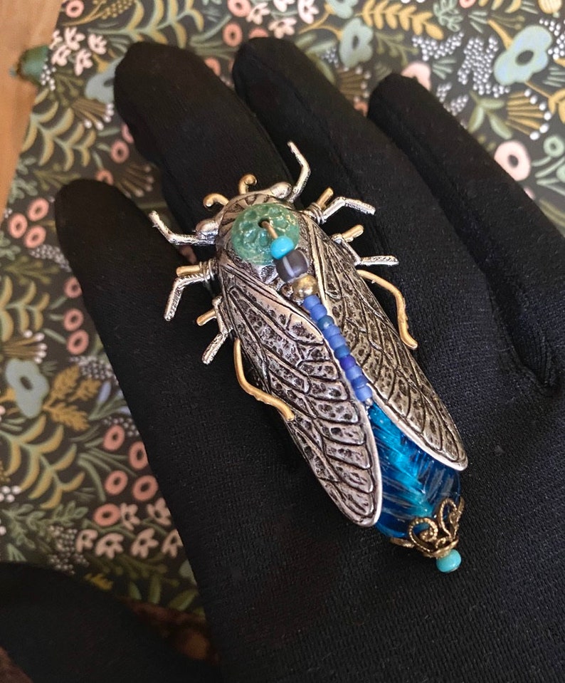 Cicada Statement Ring Cicada Ring Insect Jewelry Adjustable - Etsy