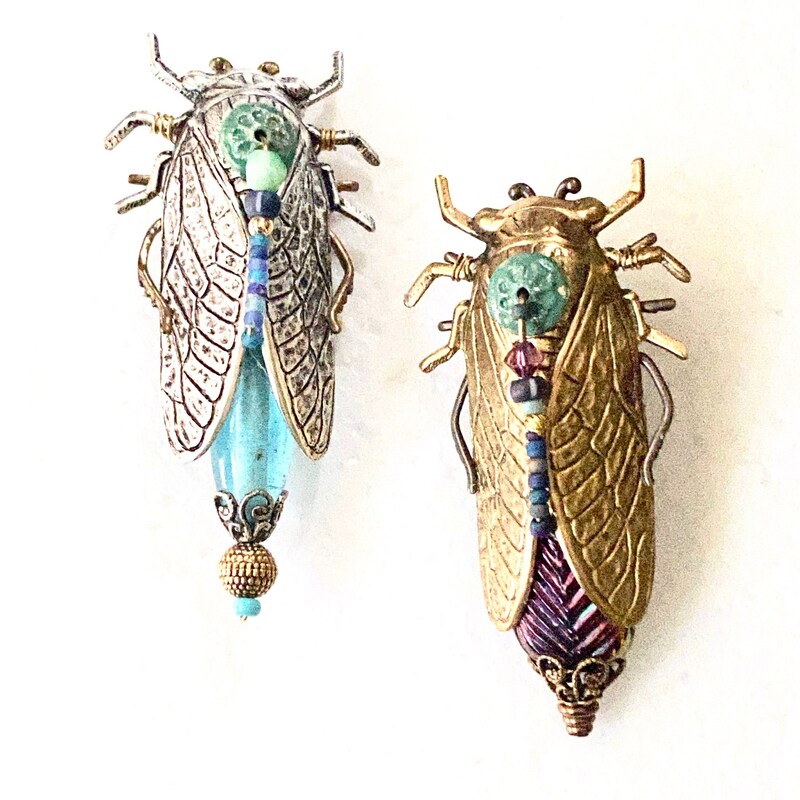 Cicada Brooch - Etsy