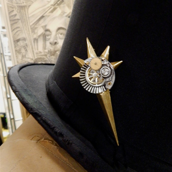 Steampunk Brooch - Etsy
