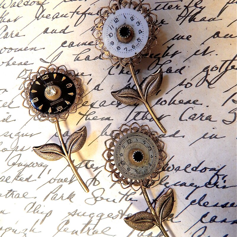 Steampunk Flower - Etsy