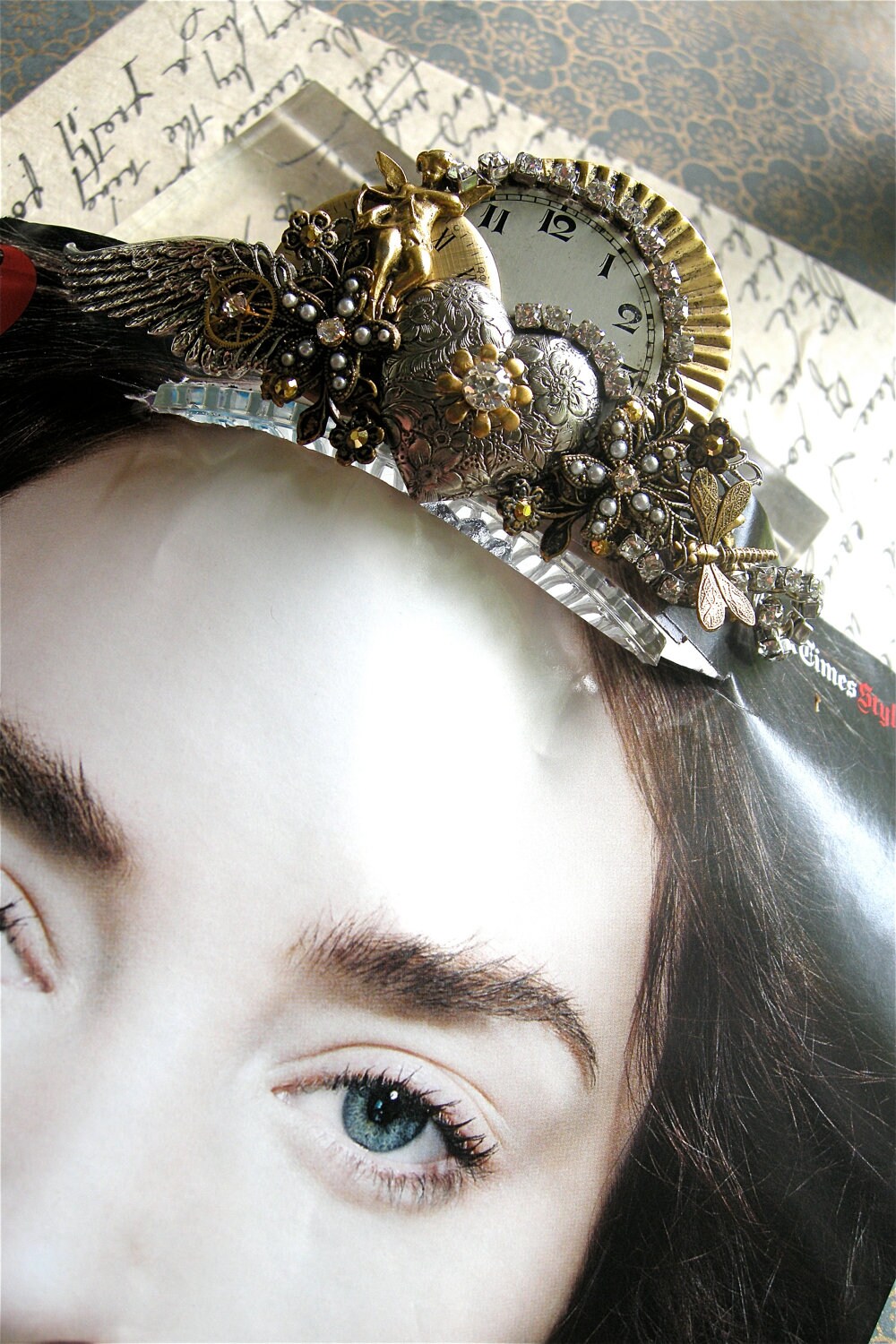 Steampunk Crown With Love - Etsy