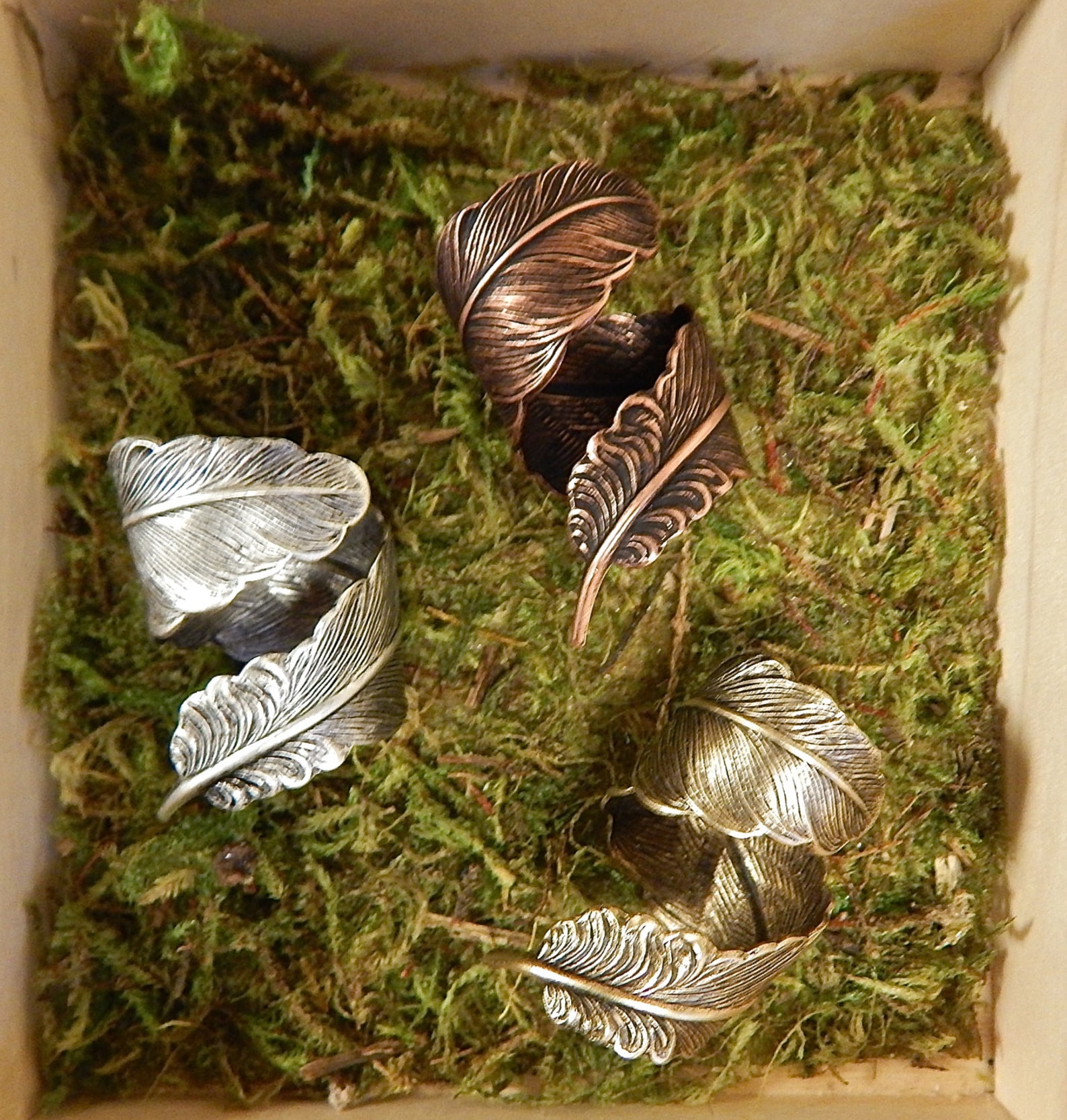 Feather Ring Steampunk Feather Steampunk Ring Feather Wrap - Etsy