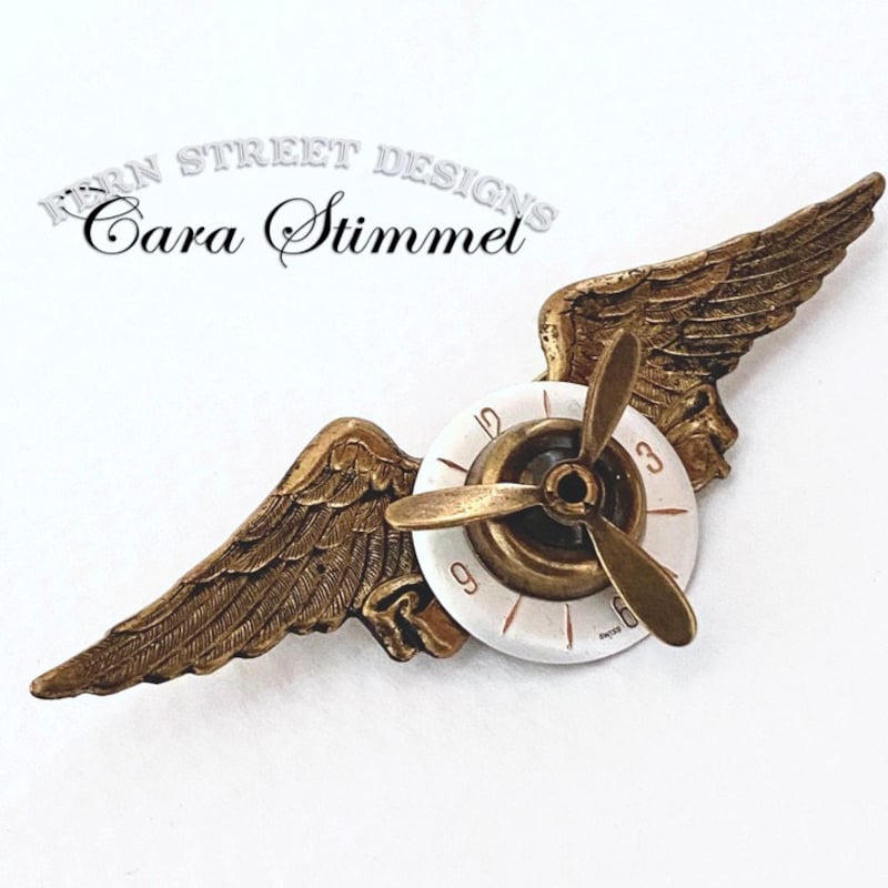 Steampunk Brooch - Etsy
