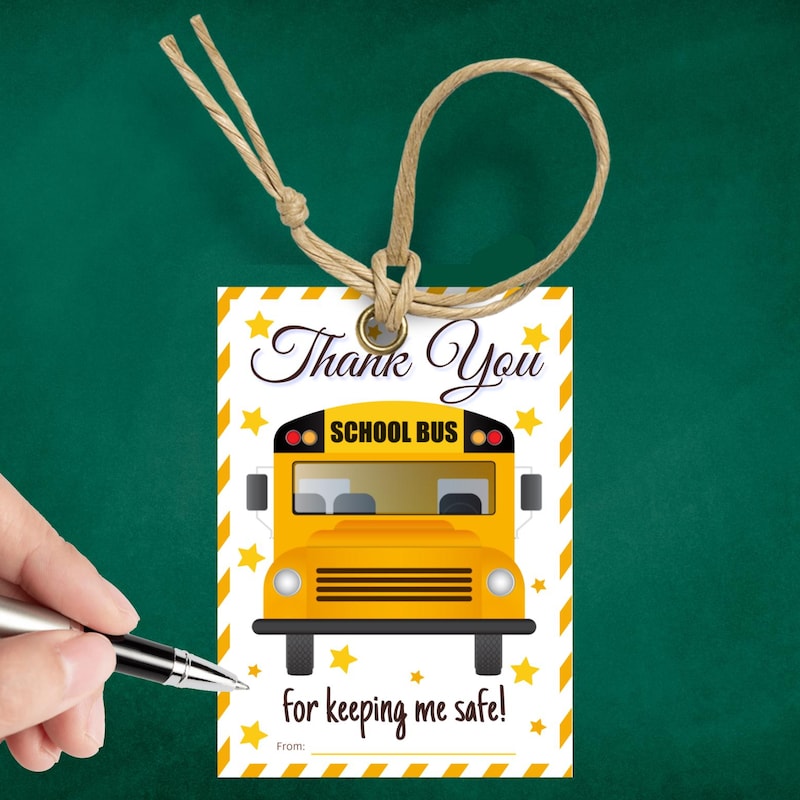 Free Bus Cards for School - Etsy