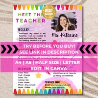 Teacher Favorites Questionnaire | Back to School Teacher Favorites List ...