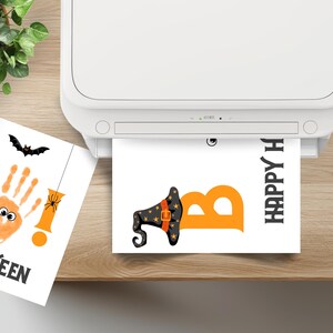 Halloween Handprint Art, Handprint Craft, Footprint Art, Handprint ...