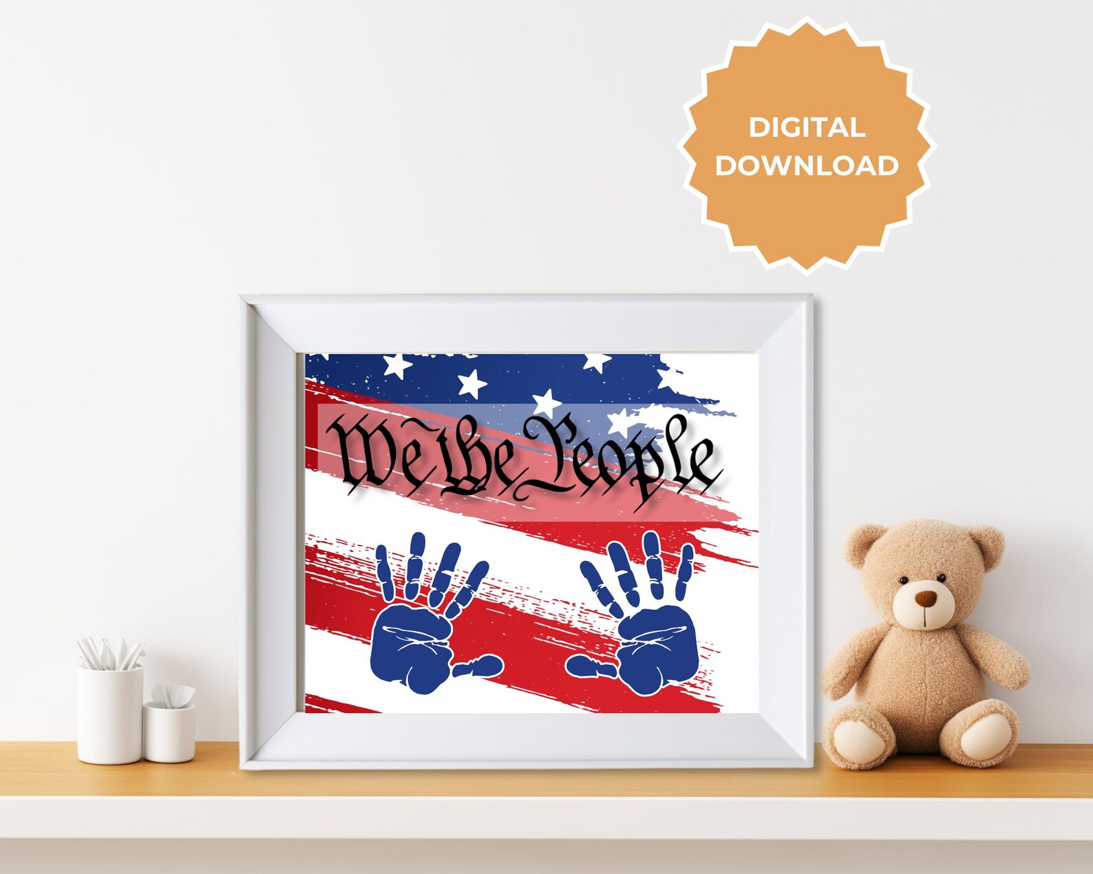Constitution Day Handprint Art, Bill of Rights, We the People, US ...