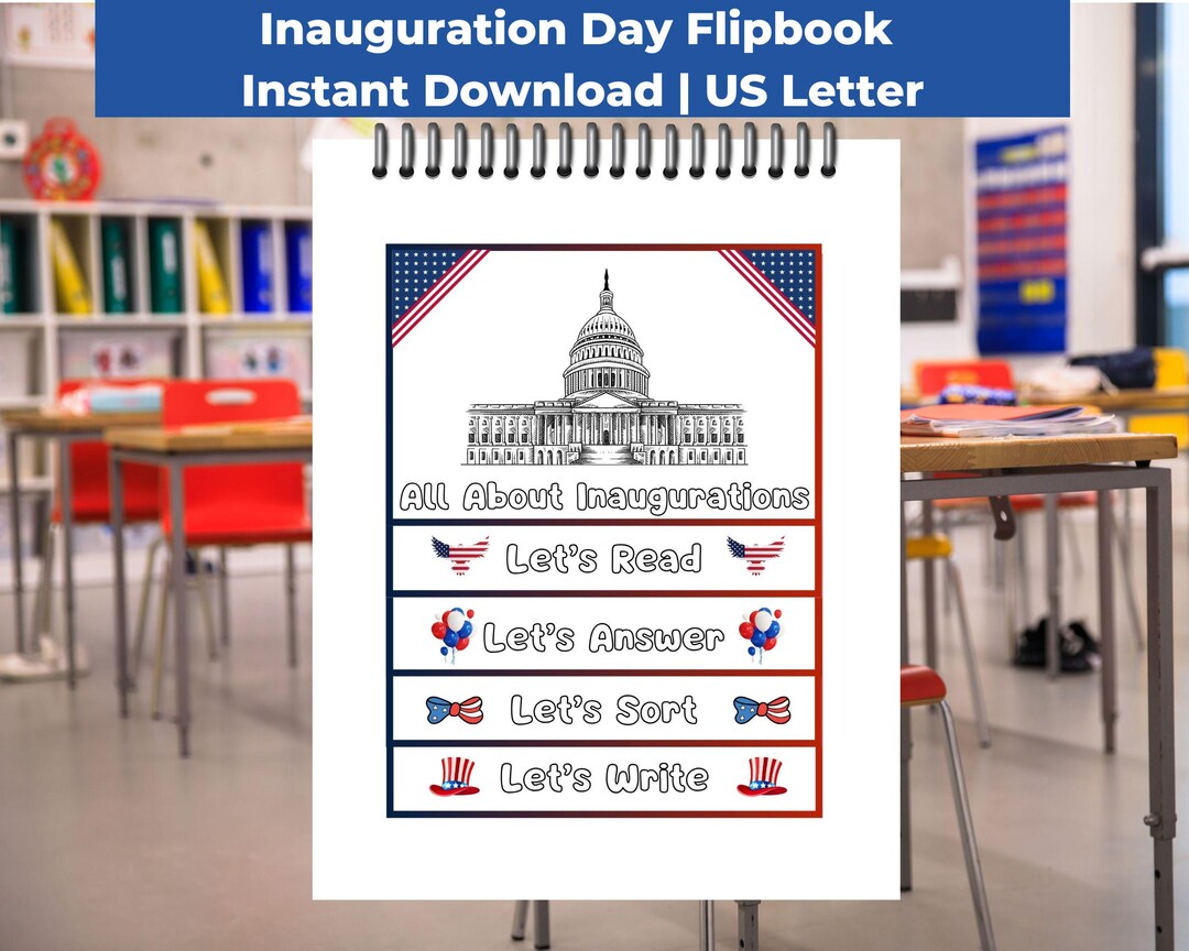 Inauguration Flipbook, Lesson Plan, Homeschool Planner, Civics ...