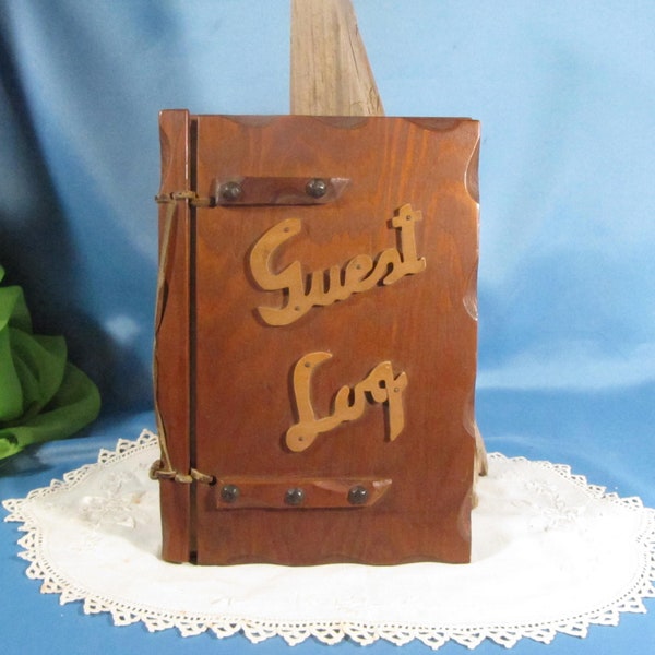 Vintage Guest Book - Etsy
