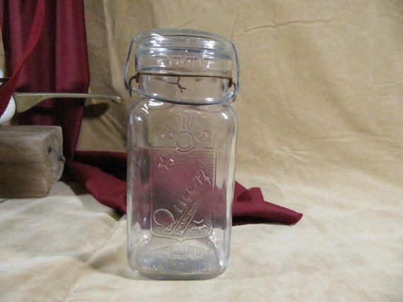 QUEEN MASON JAR Queen Trademark Widemouth Adjustable Antique - Etsy