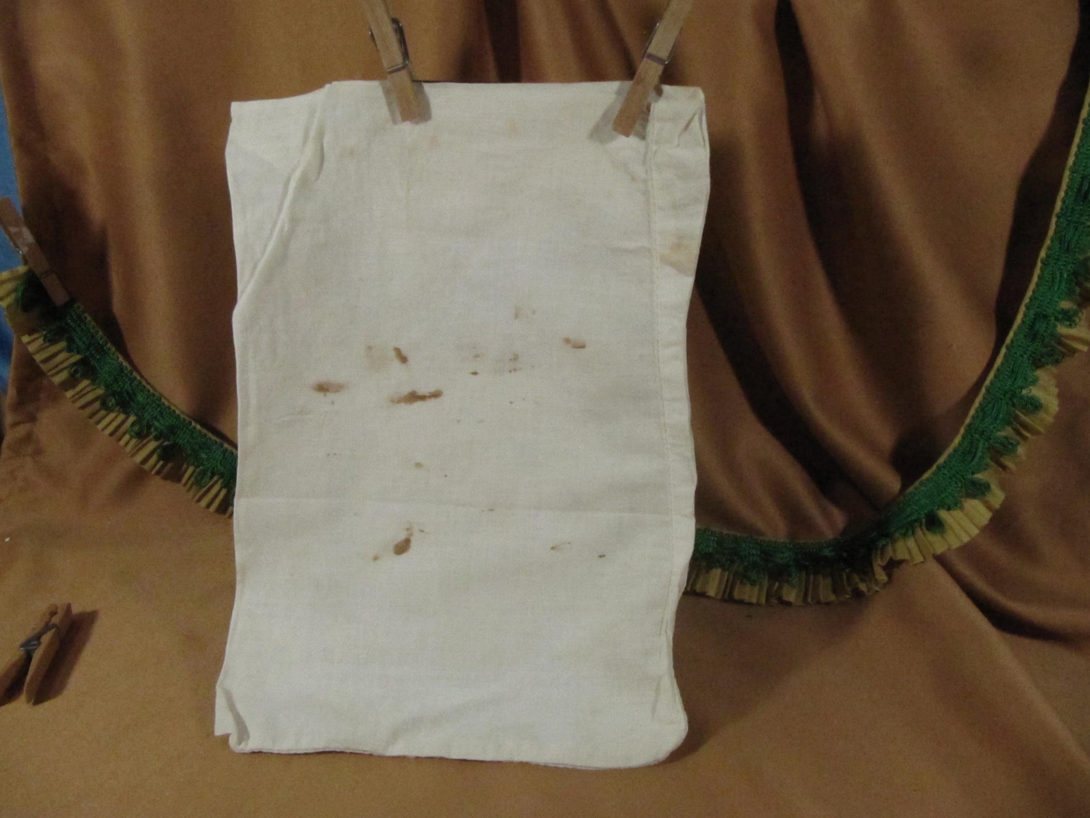 PRIMITIVE SUGAR SACK, Black Hill Brands 10pound Sugar Cloth Sack, South ...