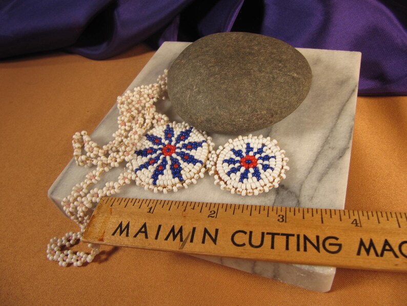 NATIVE AMERICAN VINTAGE Star Shield of Beads Beadwork of Star - Etsy