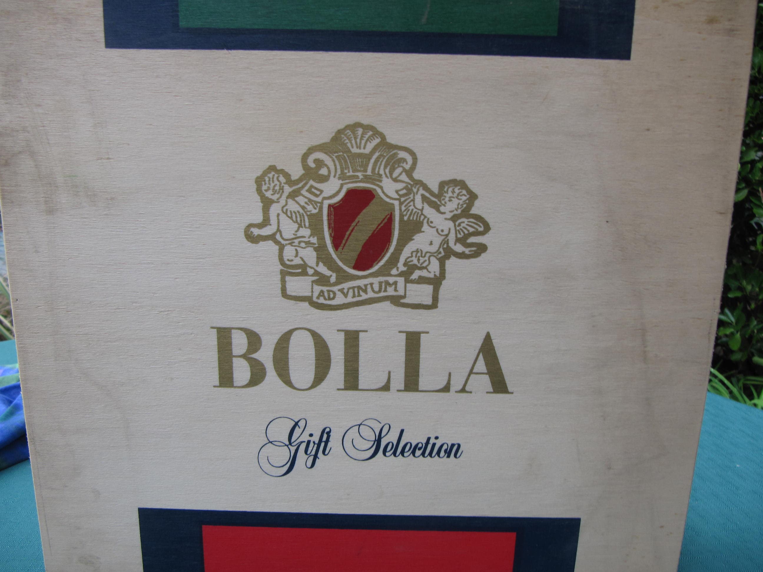 VINTAGE WOOD BOX, Bolla Wine Box From the 1980's, Wooden Crate From ...