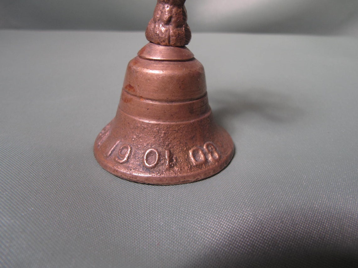 1908 ANTIQUE TINY BELL with metal Clapper Vintage Bell | Etsy