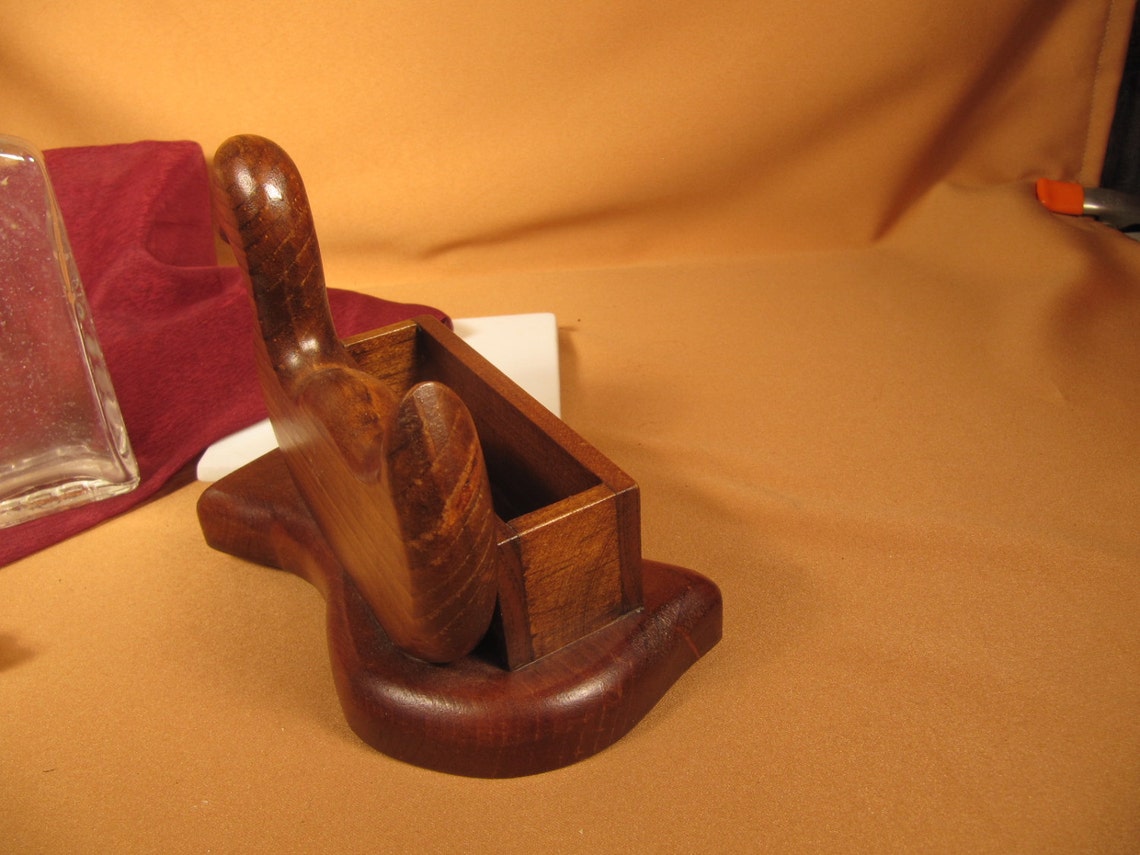 WOOD DUCK DESK Accessory, Handmade Pine Mallard Duck Made of Wood, Duck ...