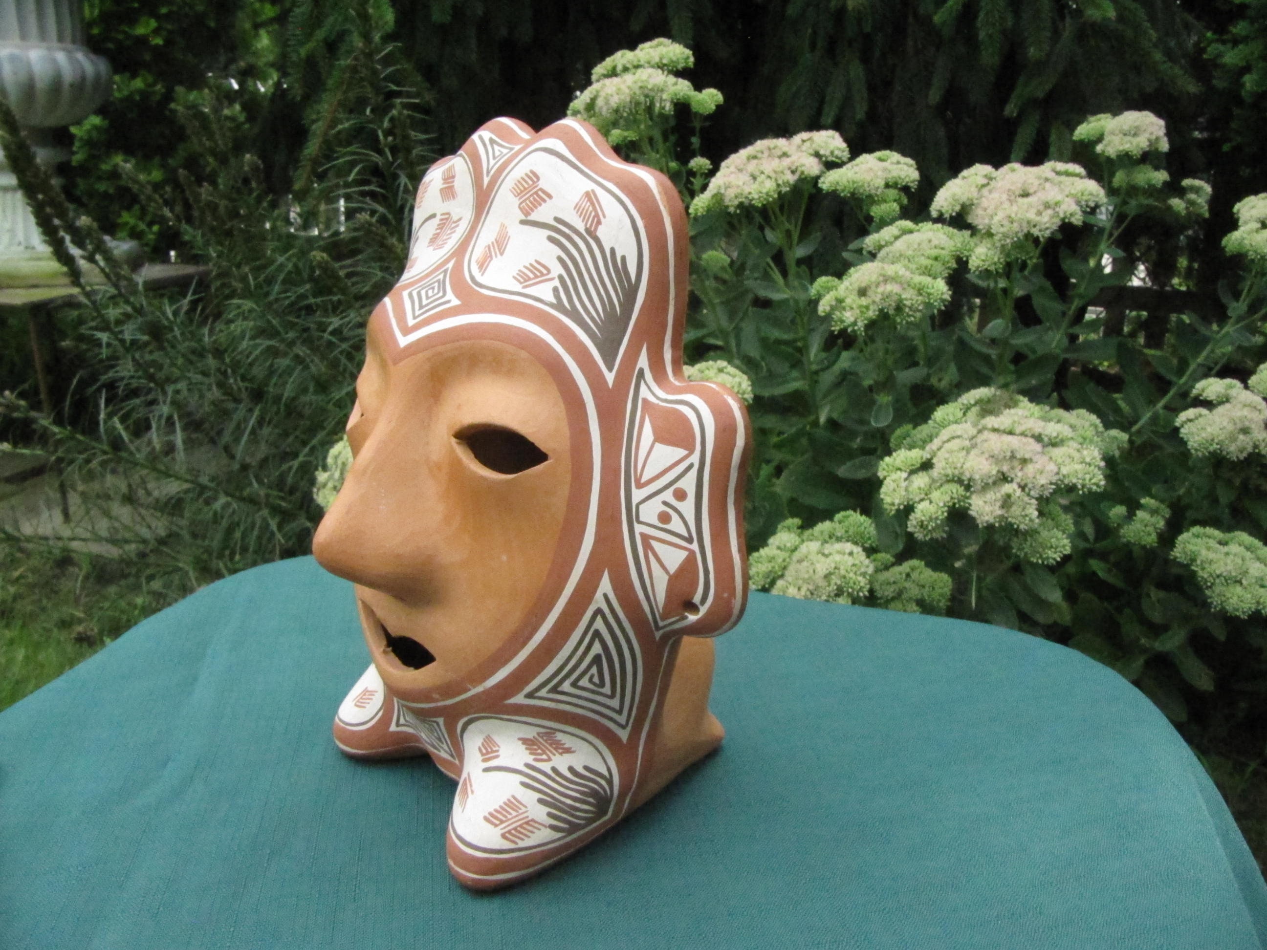 Art & Collectibles Sculpture VENEZUELAN TRIBAL MASK,Folk Art Mask ...