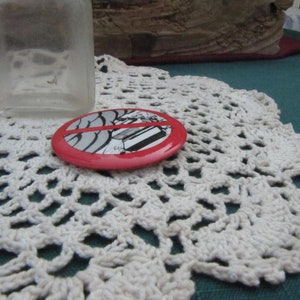 STOP AIR POLLUTION Pin Badge Memorabilia Pin Badge Pin Back Memorabilia ...