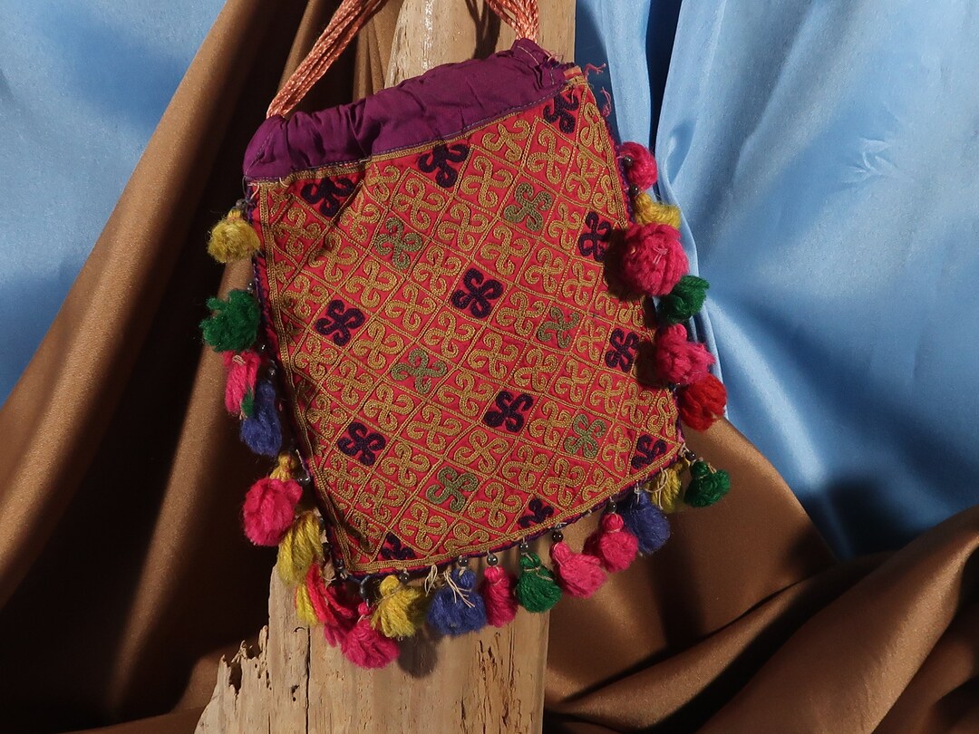 TIBETAN SMALL BAG, Cloth Sack for Sacred Object From Tibet, Tibetan ...