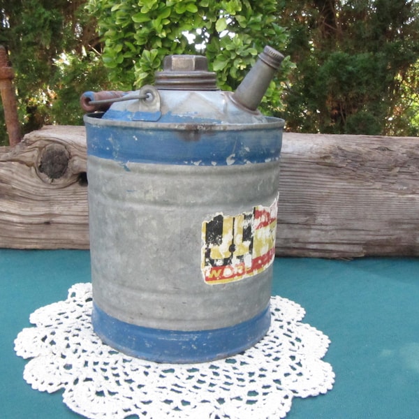 Vintage Metal Cans - Etsy