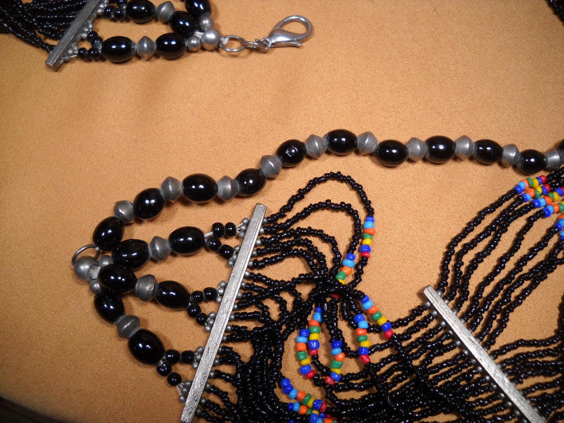 NATIVE AMERICAN BEADED Belt Vintage Beaded Belt Very Large - Etsy