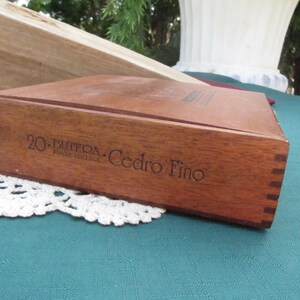 Vintage Cigar Box, Wooden Cigar Box, Cigar Jewelry Box, Royal Butera ...