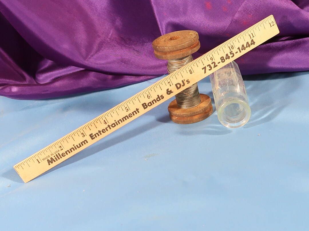 ANTIQUE WOODEN RULER, 12 Inch Wooden Ruler, Vintage Twelve Ruler From ...