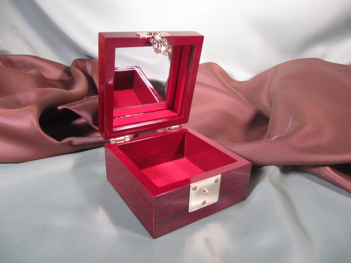 DECORATIVE LACQUERED BOX Abalone Mirrored Storage Boxbox of | Etsy