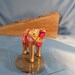 MINIATURE ELEPHANT, Mirrored and Decorated Elephant From India ...