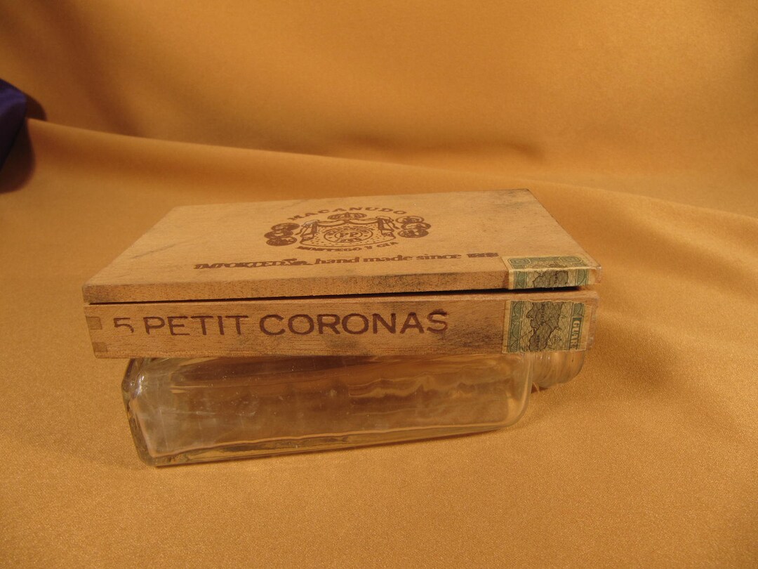 MACANUDO JAMAICA CIGAR Box,vintage Cigar Box With Brass Ike Hinges,mint ...