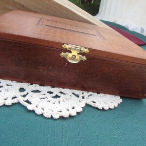 Vintage Cigar Box, Wooden Cigar Box, Cigar Jewelry Box, Royal Butera ...