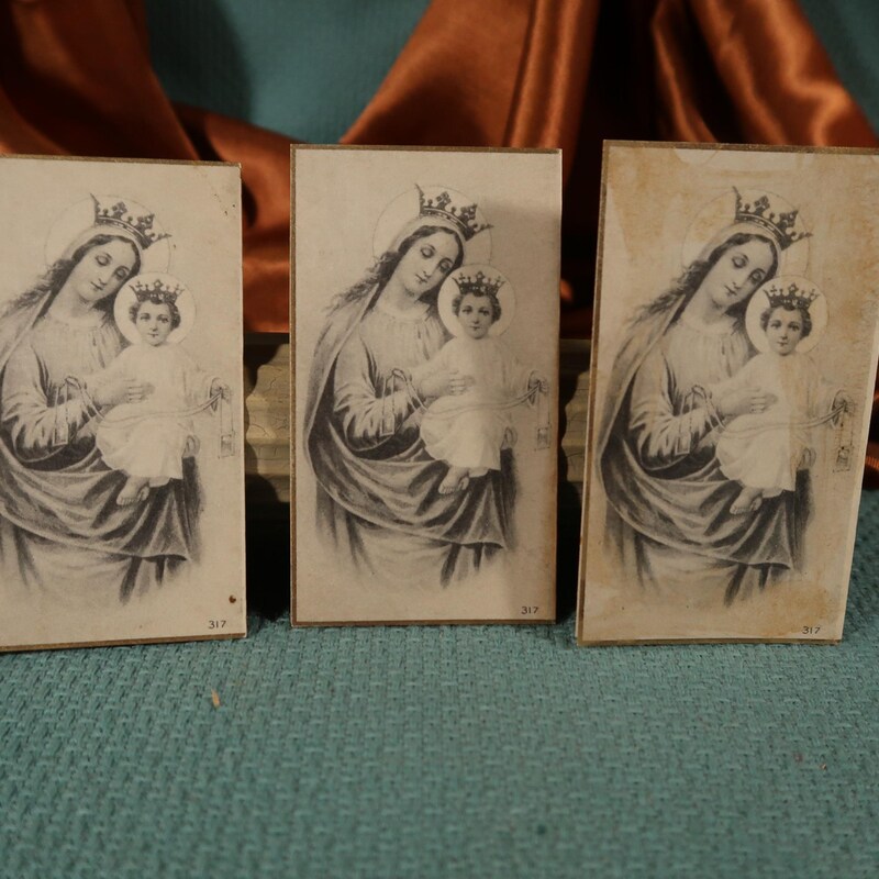Antique Holy Card - Etsy