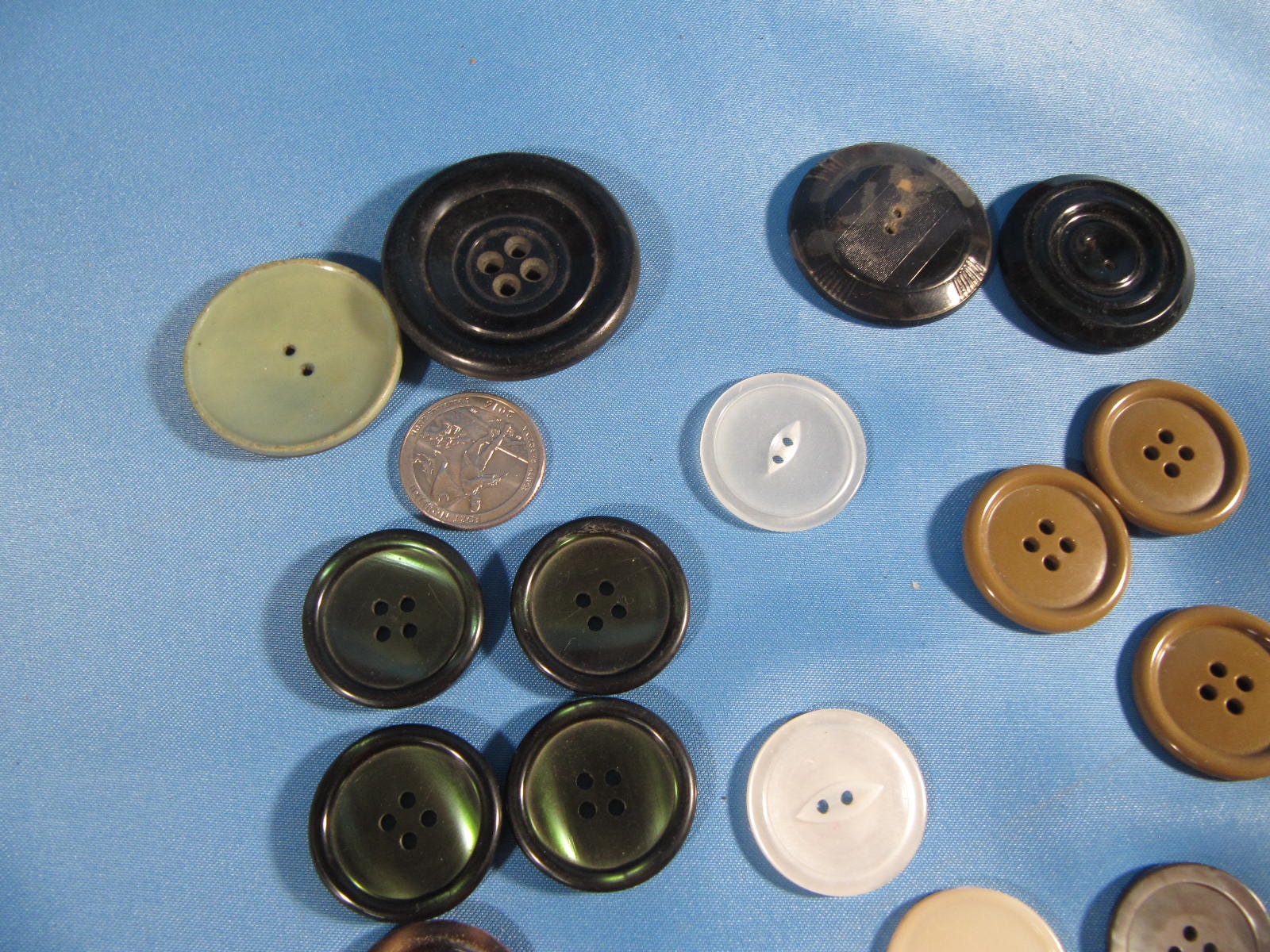 VINTAGE LARGE BUTTON Lot,24 Jumbo Size Buttons From 1950s and 1960s,lot ...