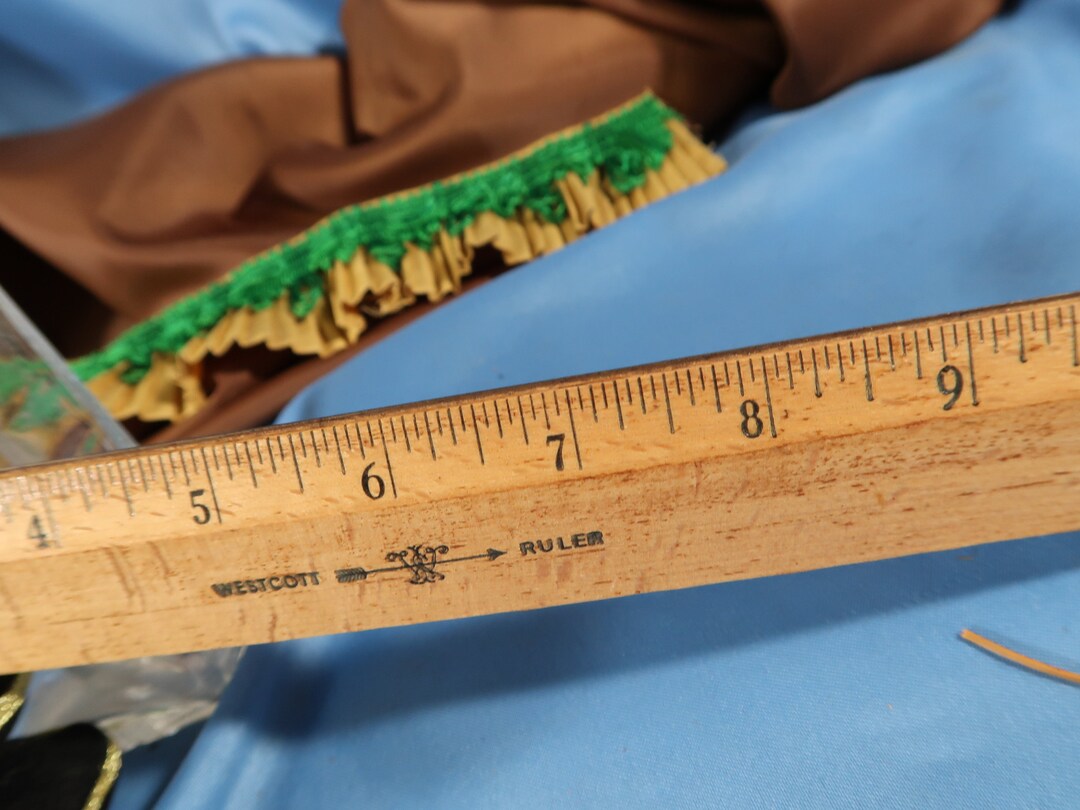 Antique Wooden Ruler, Westcott Wood Ruler, Heavy Antique Ruler, 12 Inch ...