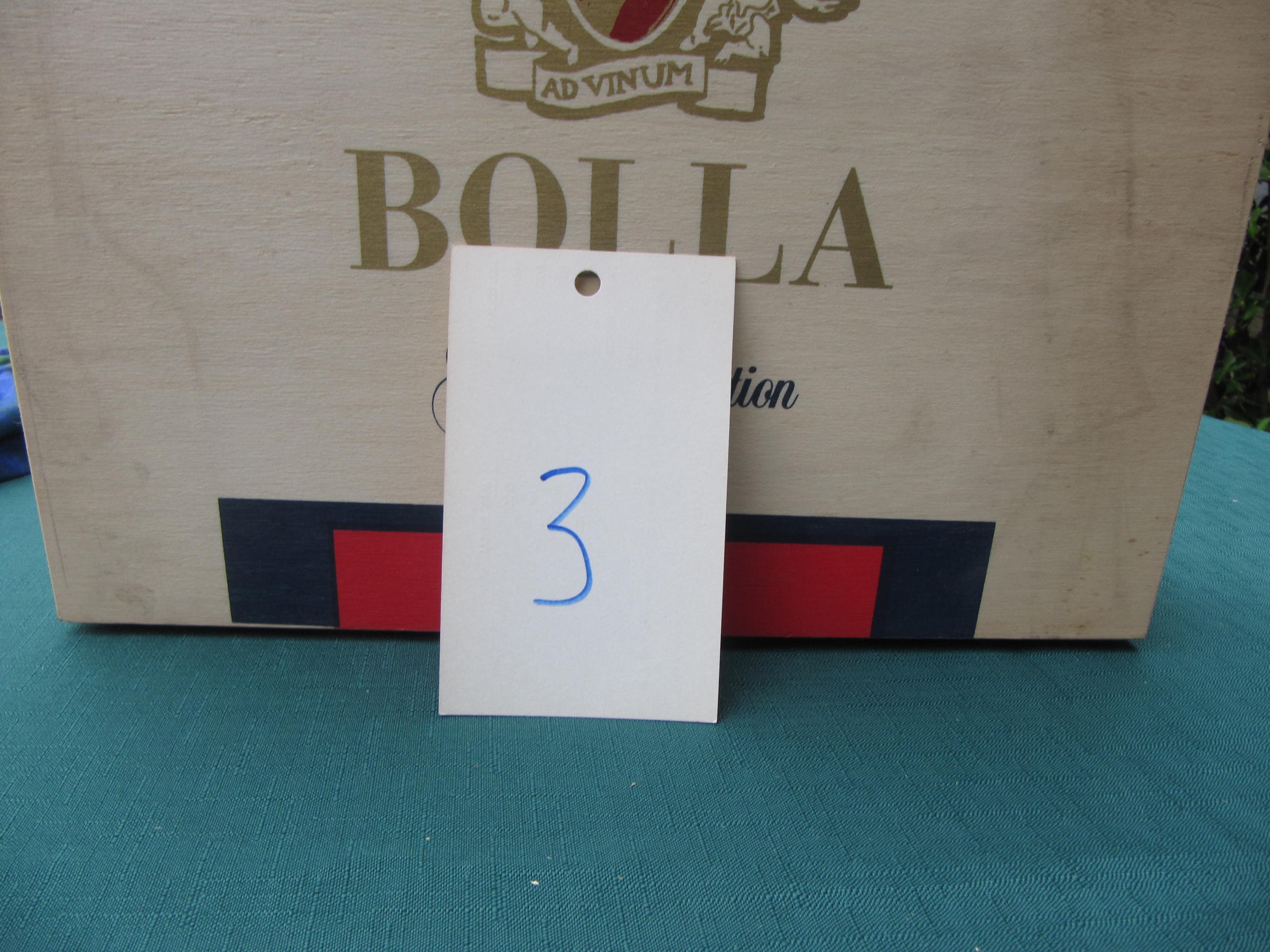 VINTAGE WOOD BOX, Bolla Wine Box From the 1980's, Wooden Crate From ...