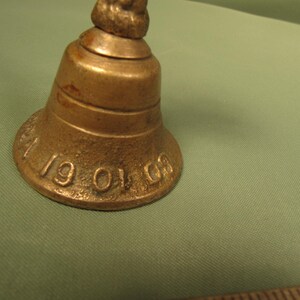 1908 ANTIQUE TINY BELL With Metal Clapper, Vintage Bell , Antique Bell ...