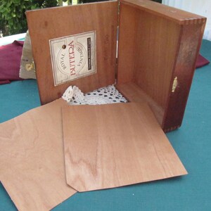 Vintage Cigar Box, Wooden Cigar Box, Cigar Jewelry Box, Royal Butera ...