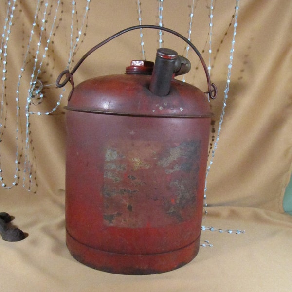 Antique Gas Can - Etsy