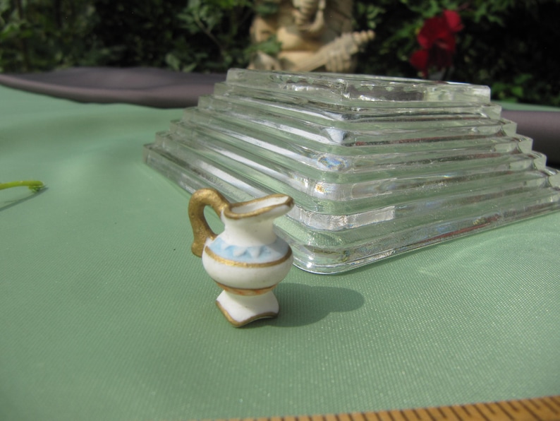 MINIATURE PITCHER Japantiny Ceramic Pitcher With Gold Trim - Etsy