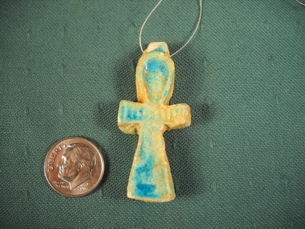 ANKH Made of FAIENCE Direct From Egyptantique Reproduction of | Etsy