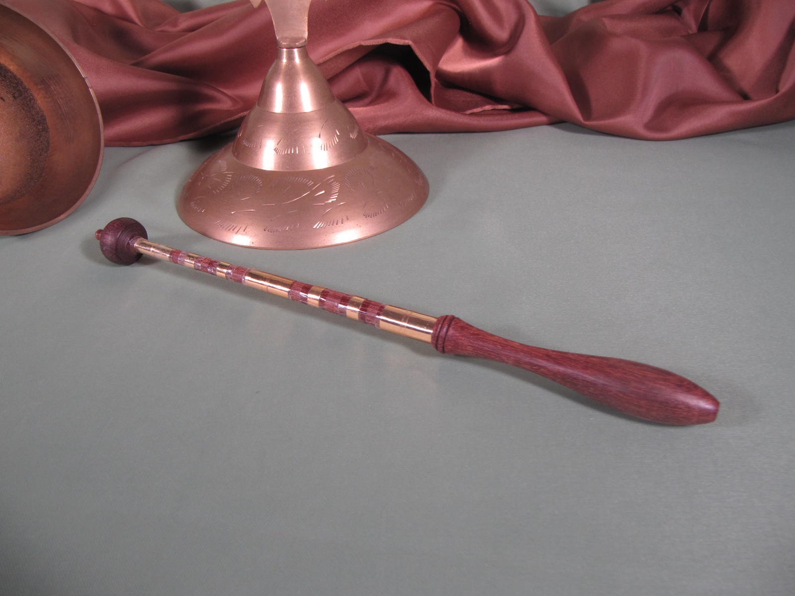 ANTIQUE HOTEL RECEPTION BellLarge Brass Bell on stand made in | Etsy