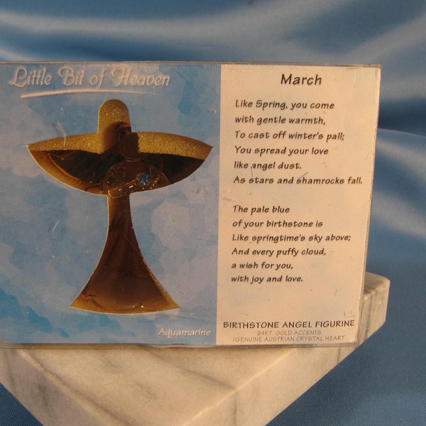 Birthstone Angel Figurines - Etsy