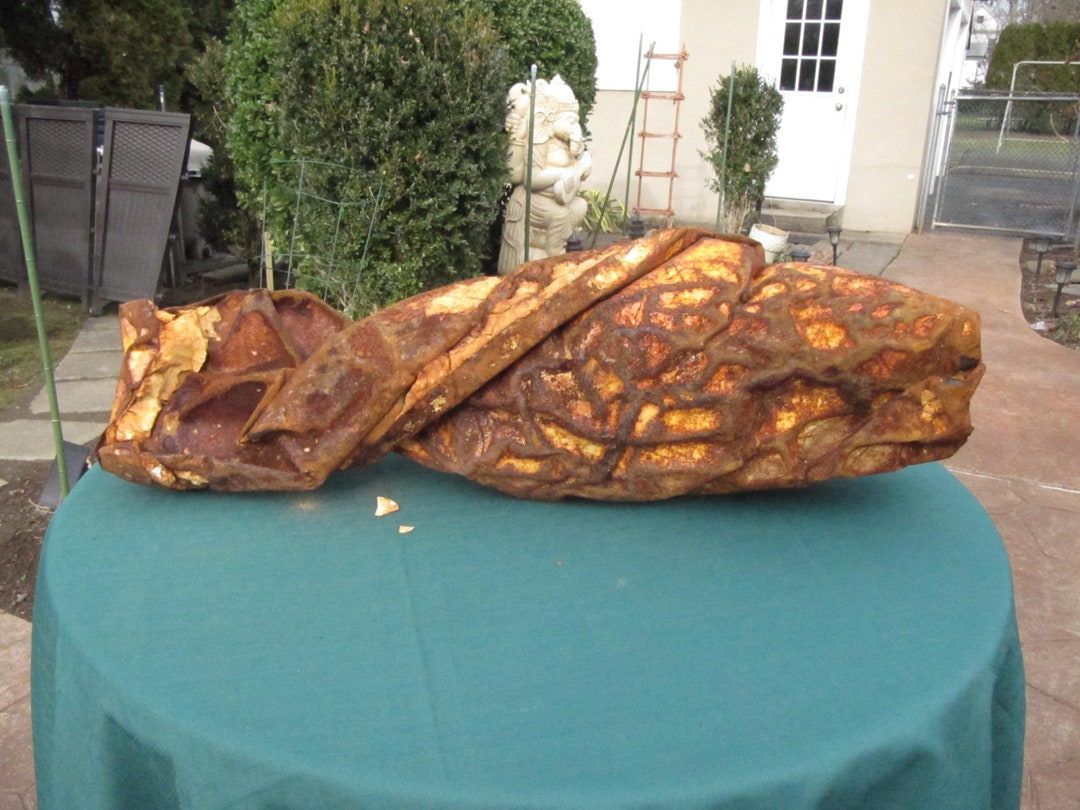 METAL OCEAN SALVAGE Sculpture Rust Metal Ocean Metal and Foam - Etsy