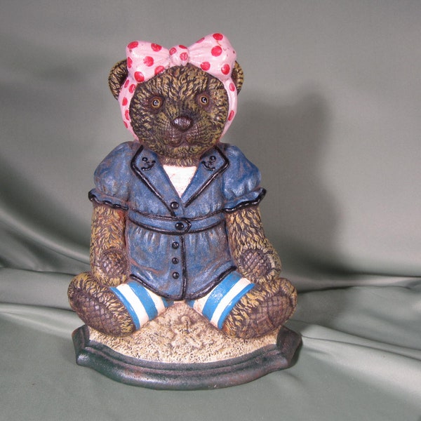 Cast Iron Bear Door Stop - Etsy