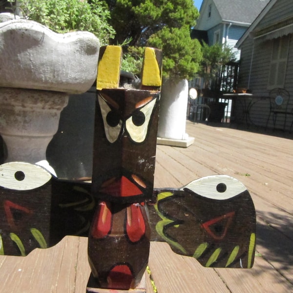 Miniature Totem Pole - Etsy