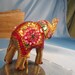 MINIATURE ELEPHANT, Mirrored and Decorated Elephant From India ...