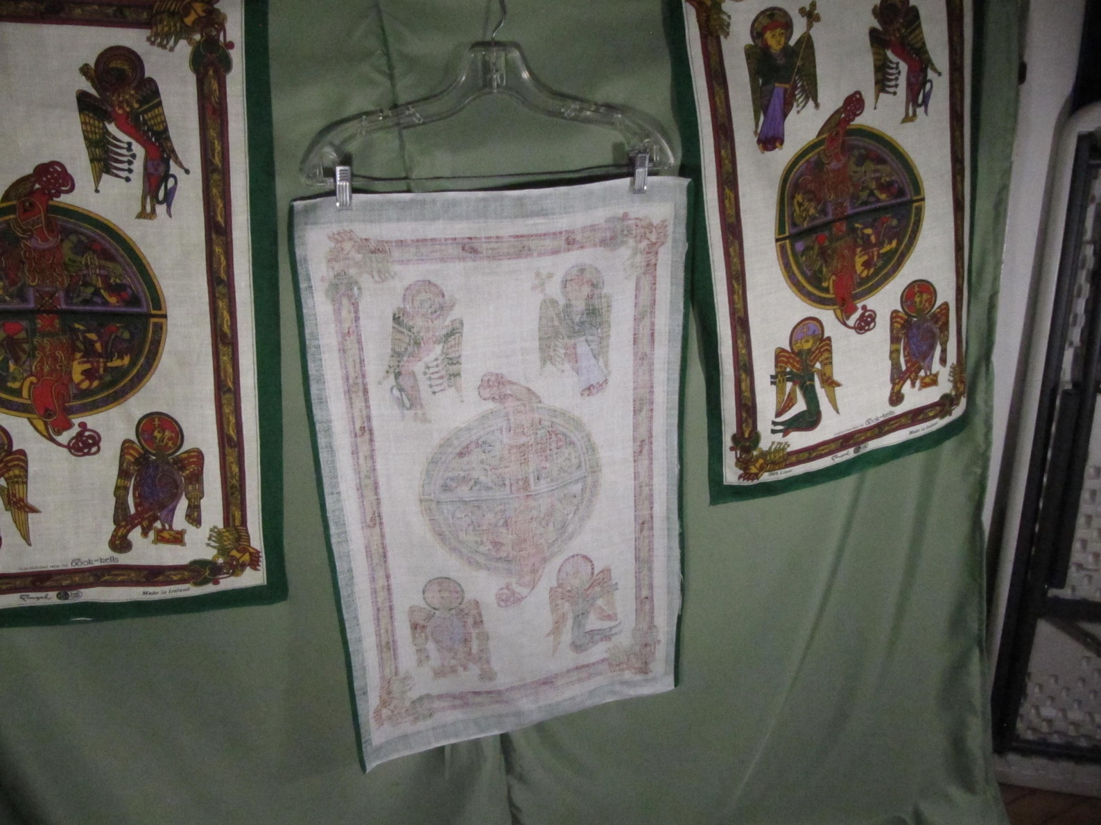 Book of Kells Illustration Banner Antique Cloth Banner | Etsy