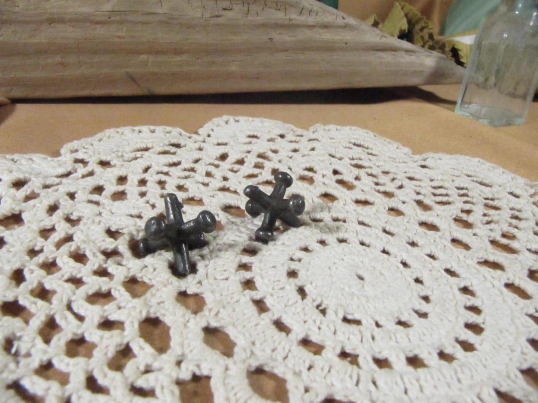 VINTAGE JACKS, SET of 2, Knucklebones, Also Known as Scatter Jacks ...